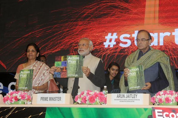 PM Modi's Top 15 Action Plan for Startup India, Standup India ...