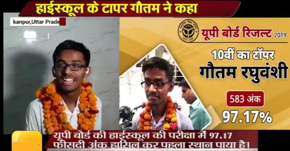 Toppers List - UP Board Class 10th High School 2019 toppers - Engineers ...