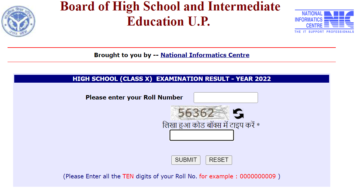 UP Board Class 10th & 12th Results 2022 Declared @www.upresults.nic.in ...